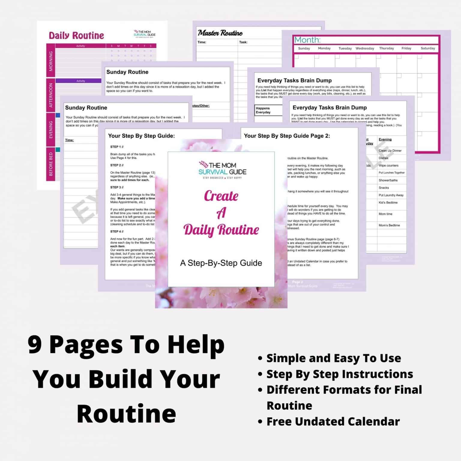 Create Daily Routine Tripwire - The Mom Survival Guide