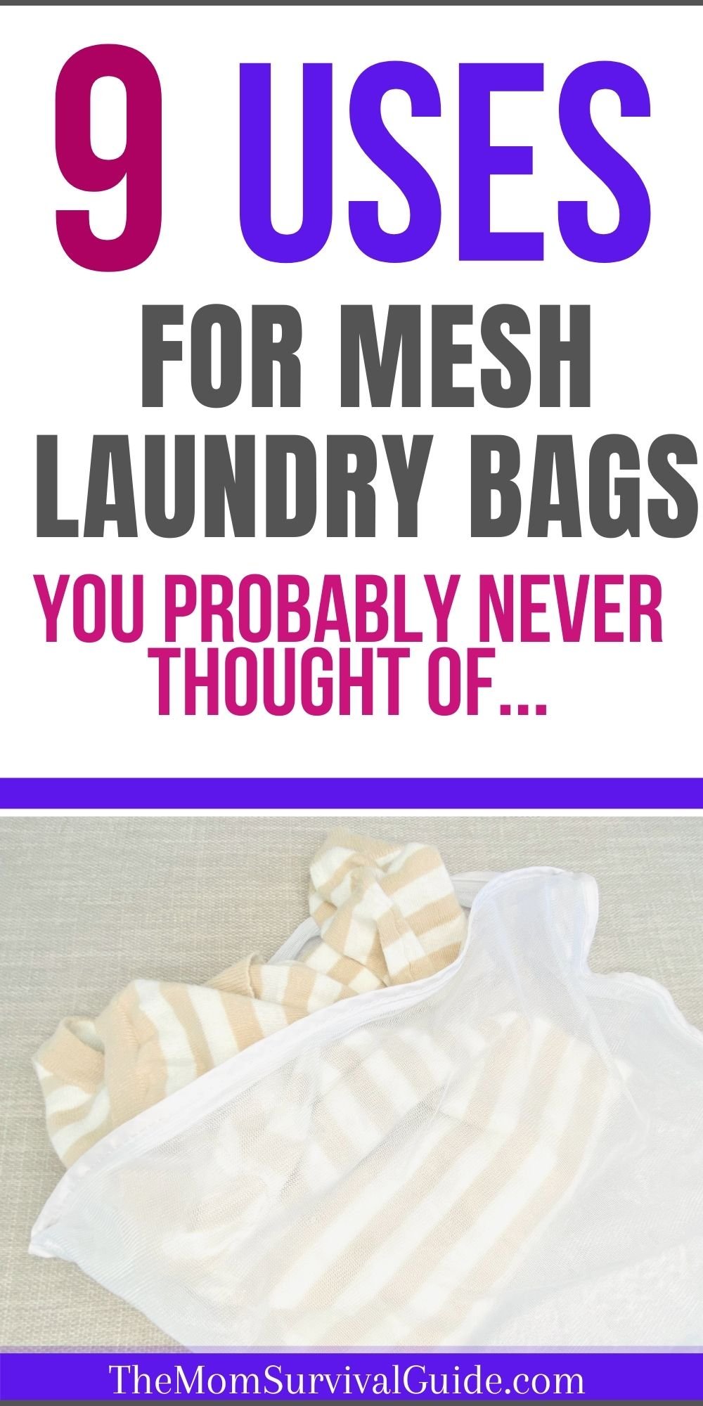 How To Use Mesh Laundry Bags To Stop Damaging Clothes In The Washer